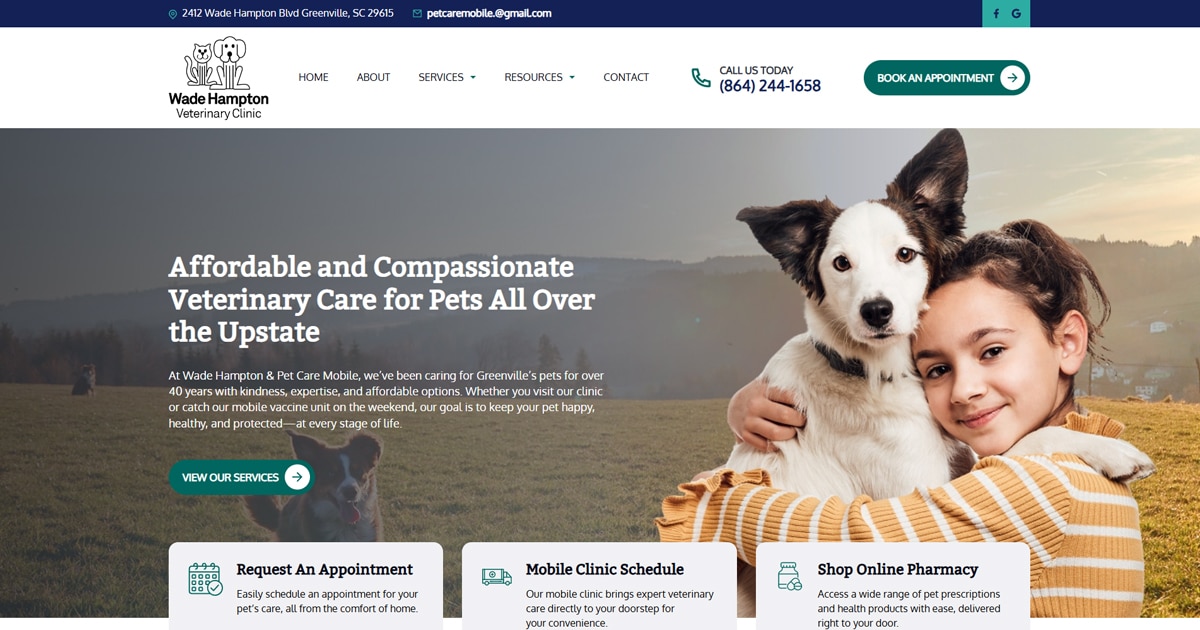 Pet Vaccinations in Greenville, SC | Wade Hampton Veterinary Clinic